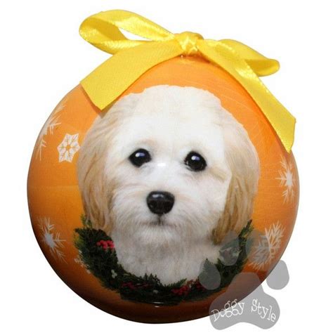 Cockapoo Shatterproof Dog Christmas Ornament Dog Christmas Ornaments