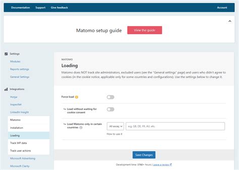 Matomo Integration For Wordpress • Wp Full Picture