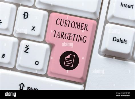 Conceptual Caption Customer Targeting Business Concept Business