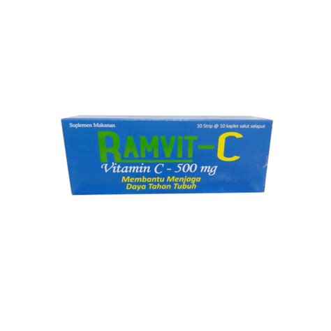 Ramvit C 10 Kaplet Kegunaan Efek Samping Dosis Dan Aturan Pakai