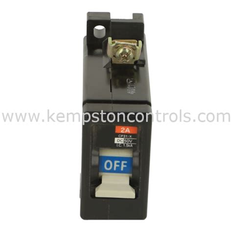 Fuji Cp31 2xdc Fuji Circuit Protector 1 Pole 2 Amp Rail Mounting Dc