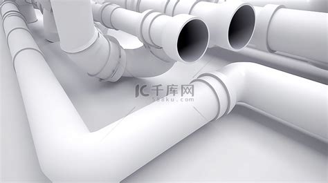 角管道元素 3d 管道以白色背景下设置的角度连接背景图片免费下载 海报banner 高清大图 千库网 图片编号6745401