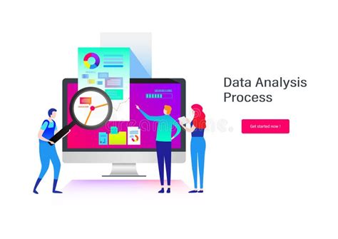 Data Analysis Business Content Graph Pie Chart Info Graphic Stock