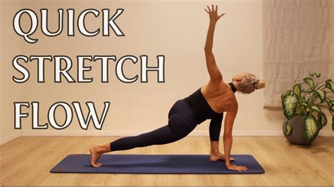 Quick Stretch Flow Class Youtube