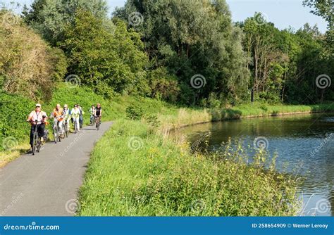 Liedekerke East Flanders Region Belgium Group Of Elderly People