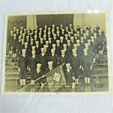 Rtc Great Lakes Co 23 Photo Us Naval Training Center 14x11 Etsy