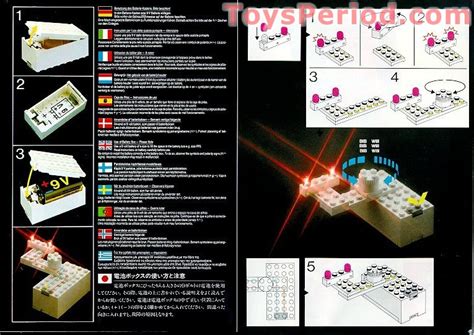 Lego 735 Basic Building Set With Electric System 7 Plus Instructions And Parts List