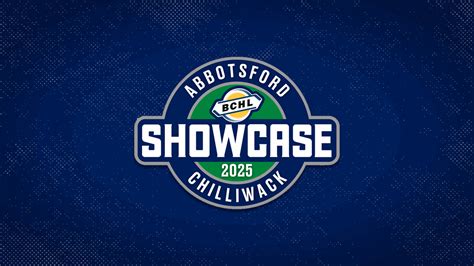 2025 Bchl Showcase Bchl League Site