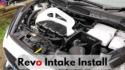 How To Install Revo Air Intake Fiesta St180 Youtube