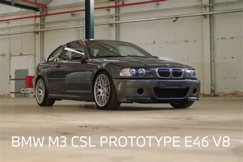 Bmw M Video Enthüllt M5 Csl E60 M6 Csl And M3 Csl E46 V8