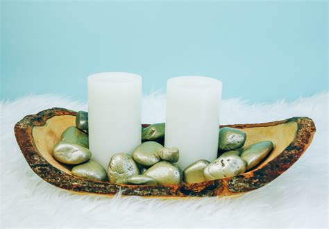 Golden River Rocks Centerpiece Makeful