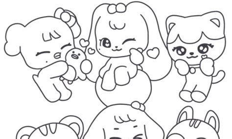 케이팝데몬헌터스 색칠공부 케데헌 무료 도안 헌트릭스 사자보이즈 네이버 블로그