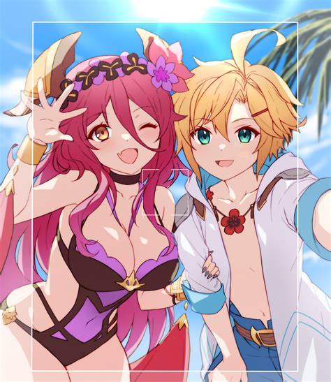 Mym And Euden Dragalia Lost Drawn By Ekra Danbooru