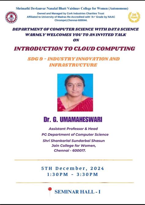 Introduction To Cloud Computing Sdnb Vaishnav College For Women