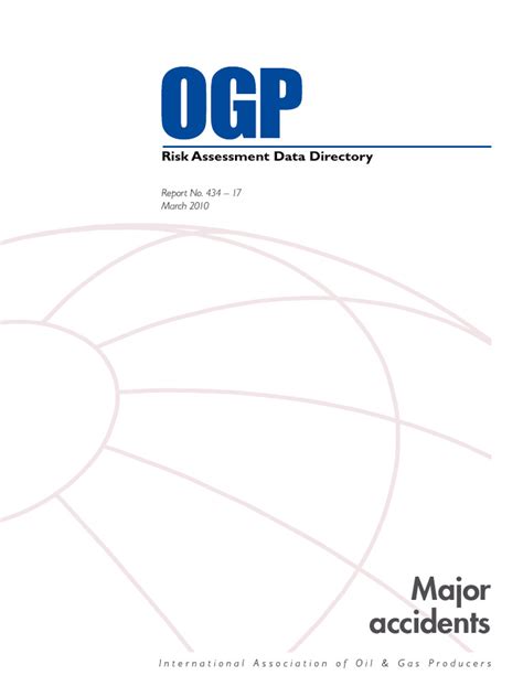 Riskassessmentdatadirectory 1 Pdf Offshore Drilling Petroleum
