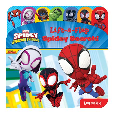 Spidey And His Amazing Friends Spidey Search Lift A Flap Look And