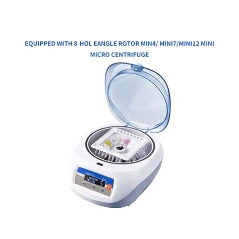 Lab Prp Mini Centrifuge Machine Mini Portable Handheld Original 8 Hole Angle Rotor Aucma