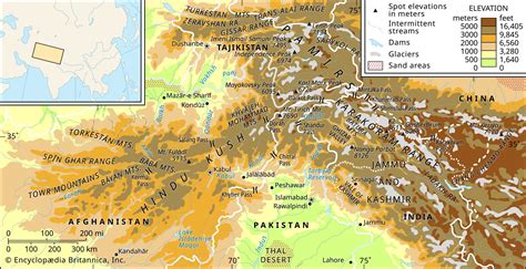 Alle Berge Gipfel Aus Algerien In Adrar Karakorum Auf Der Großen