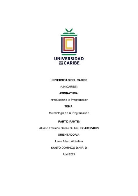 Unidad 2 Actividad 1 Expresiones Para La Programacion