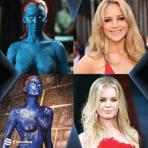 Mistica Rebecca Romijn E Jennifer Lawrence Rebecca Romijn And Jennifer
