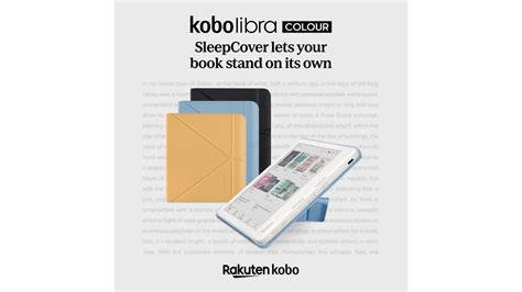 Kobo Sleepcover Case For Kobo Libra 7 Ereader Black N428 Ac Bk E Pu