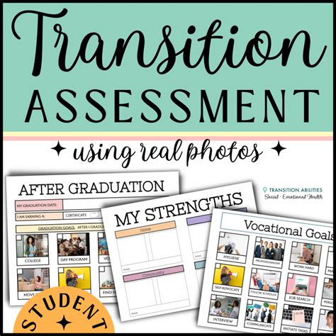 Transition Assessments 101 Transition Abilities
