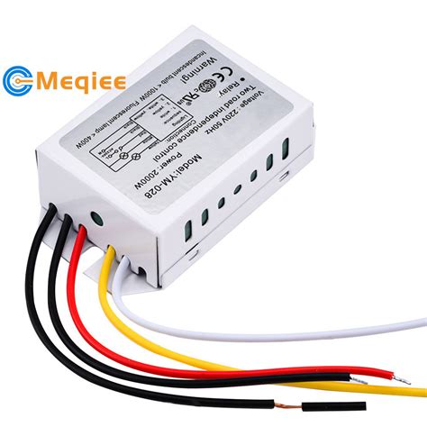 Digtal Section Power Relay Ac220v Coil Connect Terminals Wires Mini