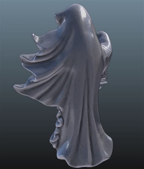 🎃 Cracker Barrel Style Halloween Phantom Ghost Holding Lantern・ Stl File For ・cults