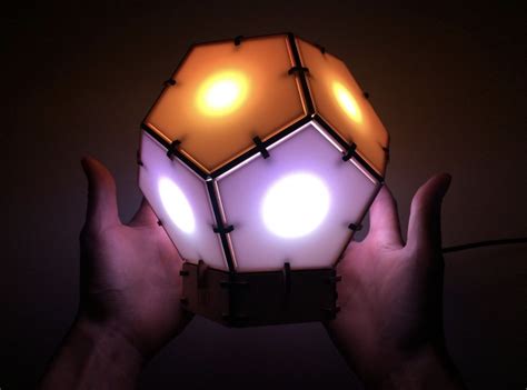 Tindie Blog Add Some Light To Your Room With This Programmable Led Dodecahedron