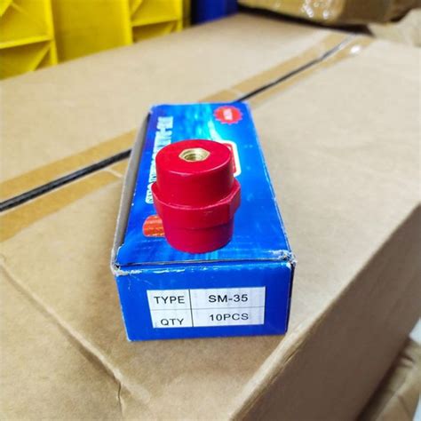 Isolator Busbar Arde Dudukan Busbar Arde Isolator Nol Arde Busbar Holder Silender Shopee