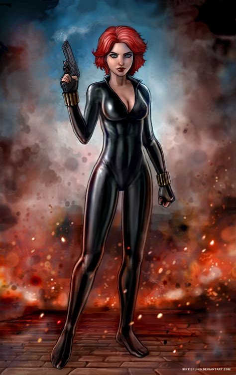 Black Widow By Sirtiefling On Deviantart