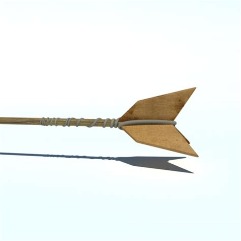 3d Model Arrow
