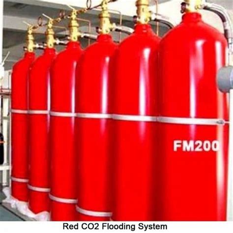 Fire Suppression Systems Red Co2 Flooding System For Chemical Industries Pipeline At ₹ 25000