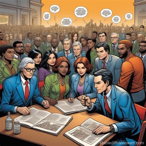 A Visual Representation Of Democracy Leadership And Participation