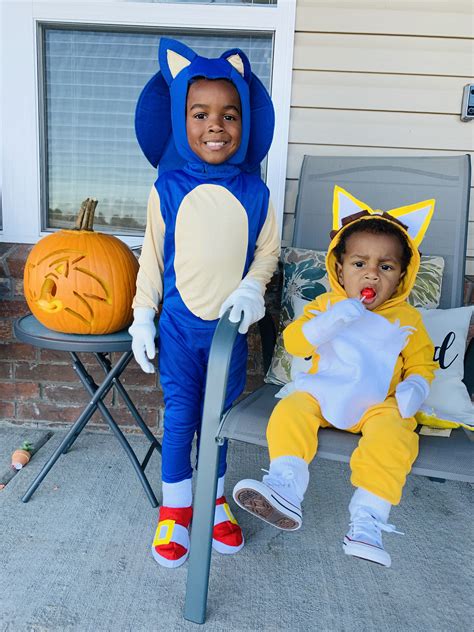 Cutest Sonic And Tails Homemade Costume Artofit
