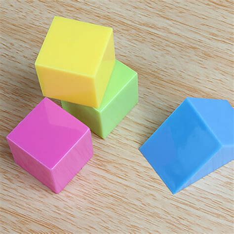 24pcs 3d Geometric Solid Colorful Shape Visual Aid Grandado