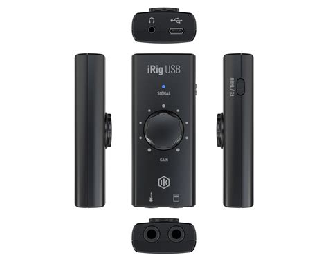 Ik Multimedia Irig Usb Audio Interface For Guitar Or Bass Irig Usb