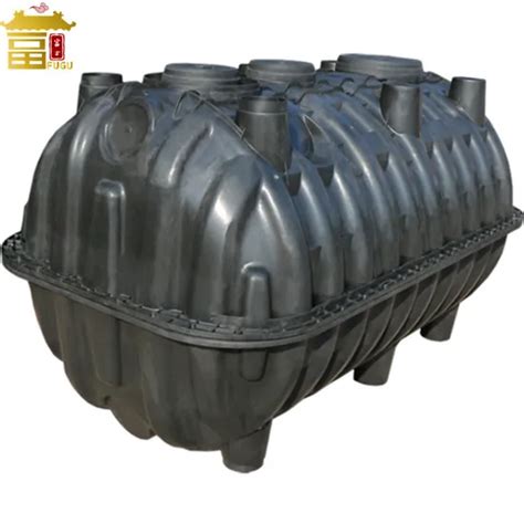 Hdpe Three Chamber Bio Digester Underground Resin Plastic Septic Tank