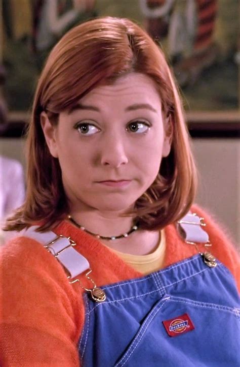 Pin By 𖤐 ˚ On Alyson Hannigan Buffy The Vampire Slayer Sarah