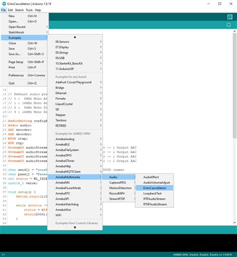 multimedia echo cancellation realtek iot wi fi mcu solutions