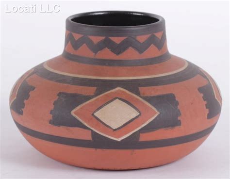 A Clifton Pottery Indian Ware Vase