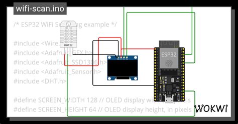 Wifi Scan Ino Copy Wokwi ESP STM Arduino Simulator