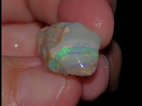 97 00cts Lightning Ridge Rough Mulga Seam Opal Parcel Lrgr109 Youtube