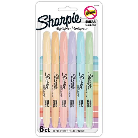 Sharpie Chisel Tip Color Pocket Highlighters Sharpie Highlighter