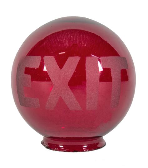 Single All Original And Intact Ruby Red Glass Lightly Etched Antique