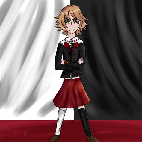 Chihiro Fujisaki Mastermind Au By Maplescythe On Deviantart