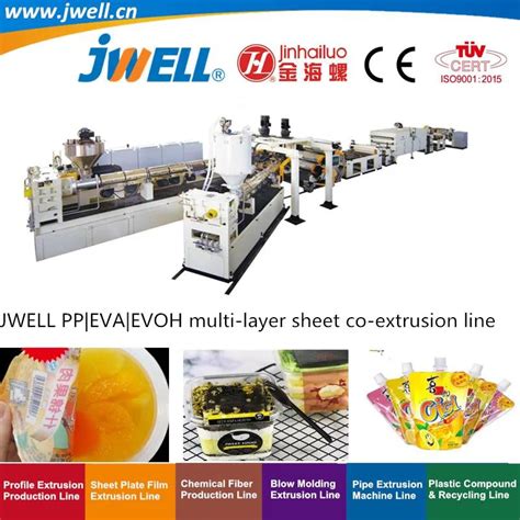 Jwell Multi Layer Seven Five Layer High Gas Barrier Polypropylene Evoh Pp Lamination Cast Film