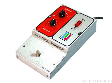 Musitronics Mu Tron Phasor Mutron 1970s Effect For Sale Soundgas Ltd