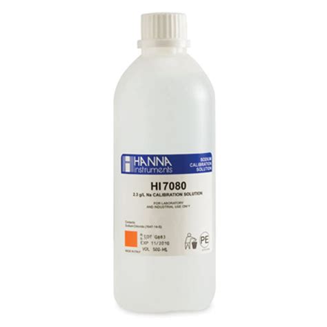 Buffer Solution Hi7080l Hanna น้ำยามาตรฐาน Buffer Solution