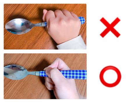 【補助具作成】お箸移行のための、スプーンの持ち方練習 双子ママの育児を楽しむアイディア箱